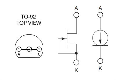 J500 Current Regulating Diodes - Linear Integrated Systems | Mouser