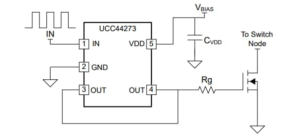 UCC44273 Single-Channel Gate Driver - TI | Mouser