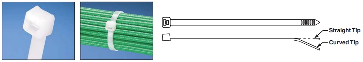 PLT Premium Cable Ties - Panduit | Mouser
