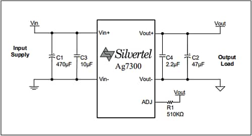 Ag7300 High Power DC/DC Boost Converter Module - Silvertel | Mouser