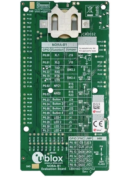 EVK-NORA-B12x Evaluation Kits - u-blox | Mouser