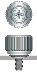 PF11™/PF12™/PF11M™/PF12M™ Captive Panel Screws - PEM | Mouser