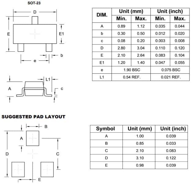 MMBT3904 NPN Bipolar Transistor - Taiwan Semi | Mouser