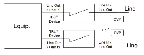TBU-CA-Q TBU High-Speed Protectors - Bourns | Mouser