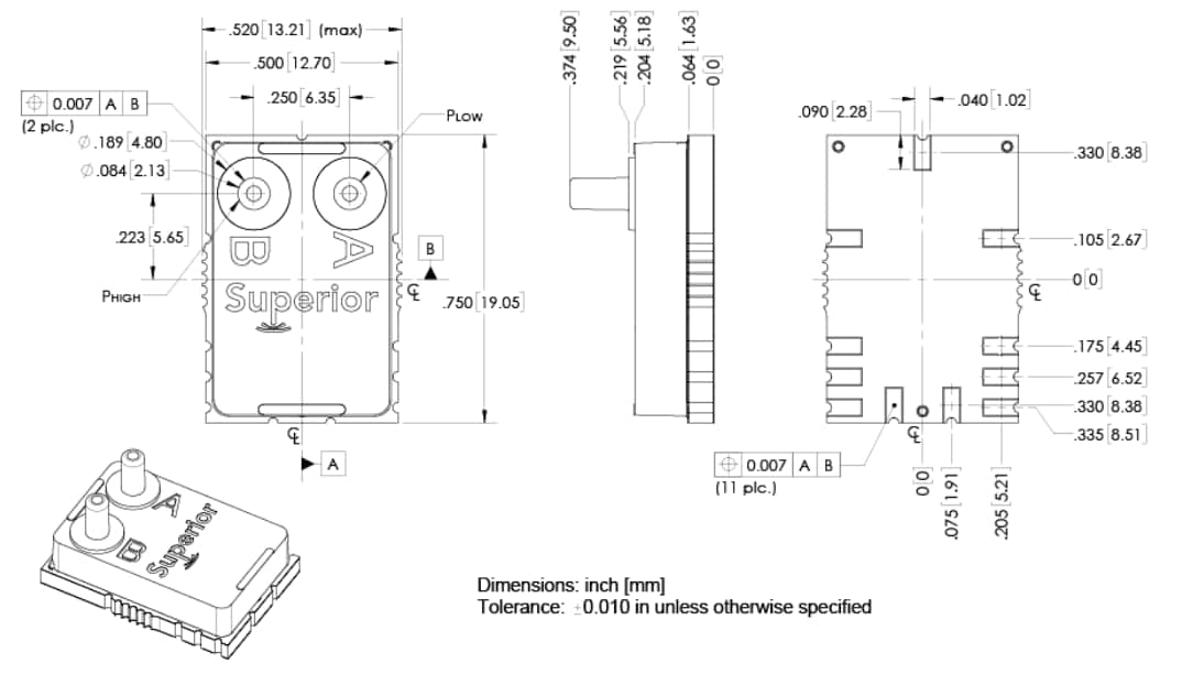VN Pressure Sensors - Superior Sensor Technology | Mouser