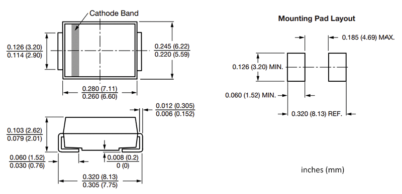 S8x Surface Mount Glass Passivated Rectifiers - Vishay General ...