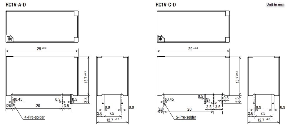 RC Series PCB Relays - IDEC | Mouser