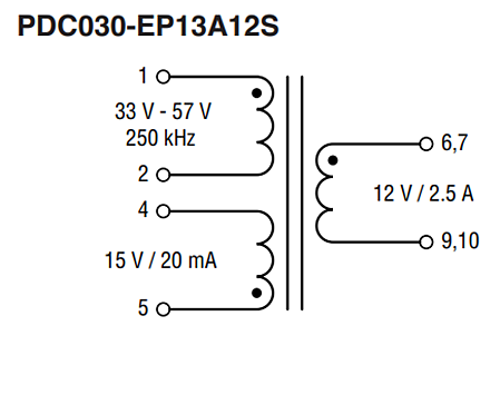 PDC DC/DC Pulse Transformers - Bourns | Mouser