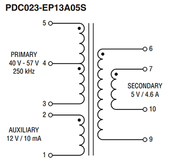 PDC DC/DC Pulse Transformers - Bourns | Mouser