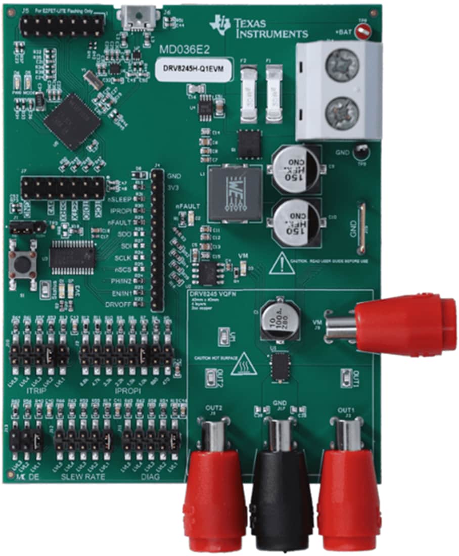DRV8245H-Q1EVM Driver Evaluation Module (EVM) - TI | Mouser