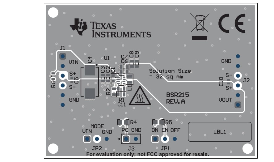TPS62830xDRLEVM Evaluation Modules - TI | Mouser