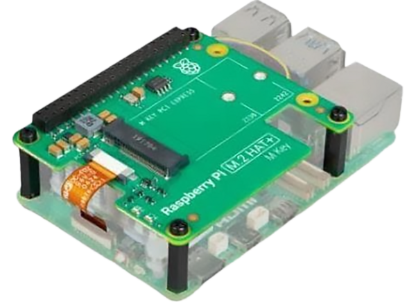 M.2 HAT+ for Pi 5 - Raspberry Pi | Mouser