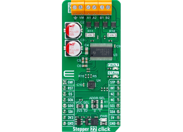 Stepper 22 Click - Mikroe | Mouser