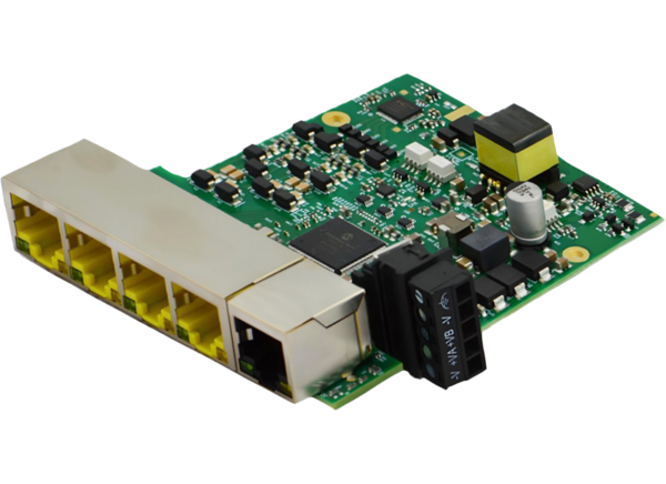 Industrial PoE+ Gigabit Ethernet Switches - Brainboxes | Mouser