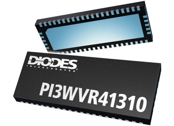 PI3WVR41310 Mux/DeMux Video Switch IC - Diodes Inc | Mouser