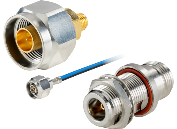 Lead-free N-type Interconnect Devices - HUBER+SUHNER | Mouser