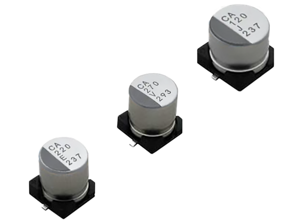 PCA Conductive Polymer Aluminum Electrolytic Caps - Nichicon | Mouser