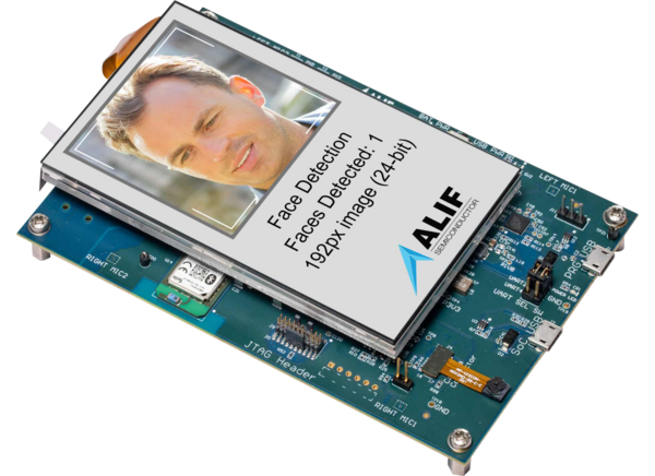 Ensemble® AK-E7-AIML Application Kit - Alif Semiconductor | Mouser