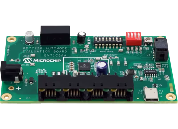 EV71C64A Auto Mode Evaluation Board - Microchip Technology | Mouser