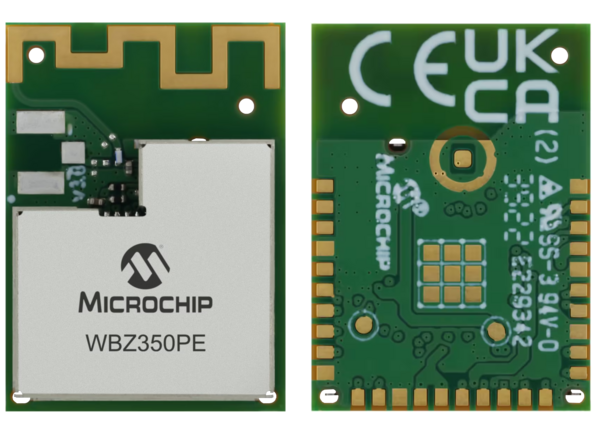 WBZ350 RF Ready Multi-Protocol MCU Modules - Microchip Technology | Mouser