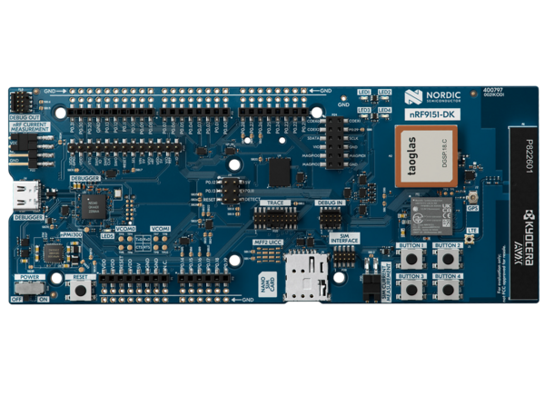 nRF9151-DK Development Kit - Nordic | Mouser