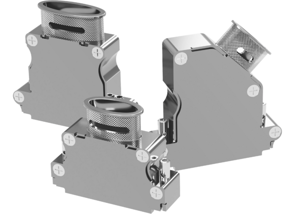 Precision Machined Banded Backshells - Positronic | Mouser