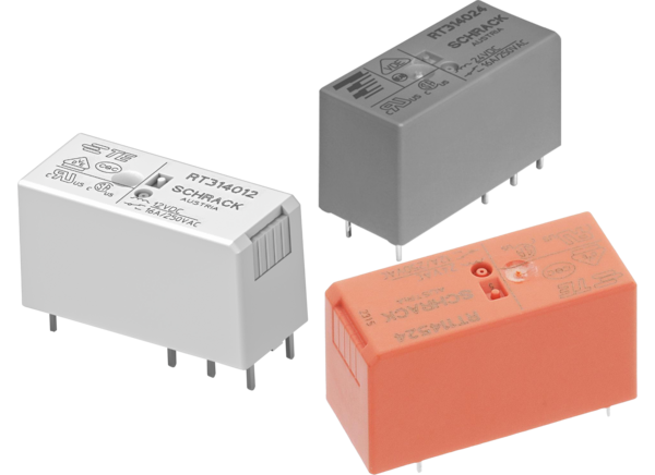 RT1 Power PCB Relays - TE Connectivity / Schrack | Mouser