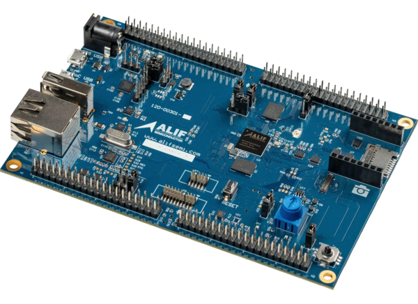 Ensemble® DK-E7 Development Kit (DevKit) - Alif Semiconductor | Mouser