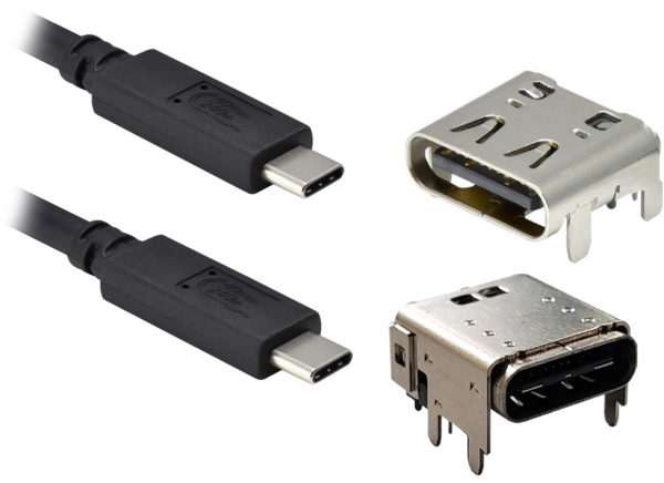 High-Speed USB4™ Connectors & Cables - Adam Tech | Mouser
