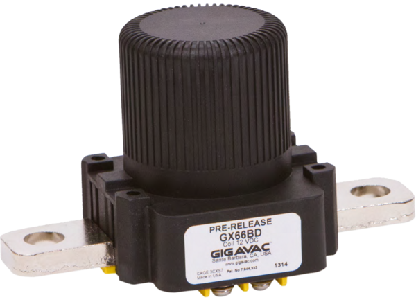 GX66 600A Contactors - Gigavac | Mouser