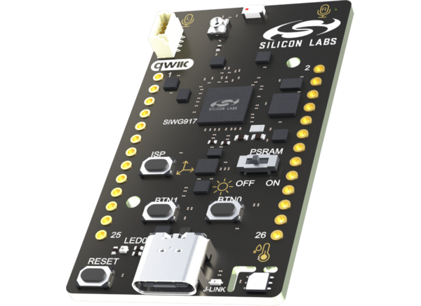 SiWx917-DK2605A Wi-Fi 6 & BLUETOOTH® LE Dev Kit - Silicon Labs | Mouser