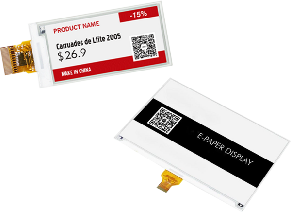 Electronic Paper Displays (ePDs) - Microtips | Mouser