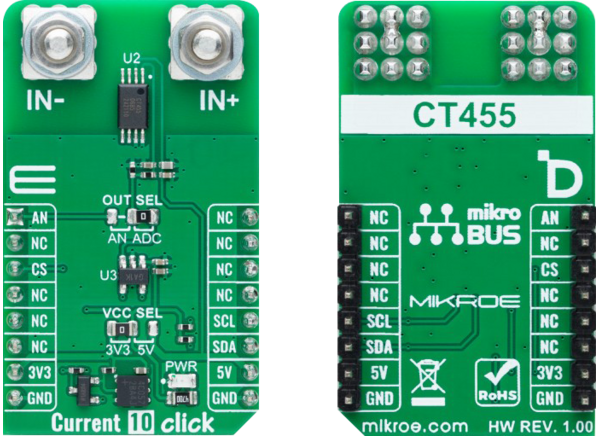 Current 10 Click - Mikroe | Mouser