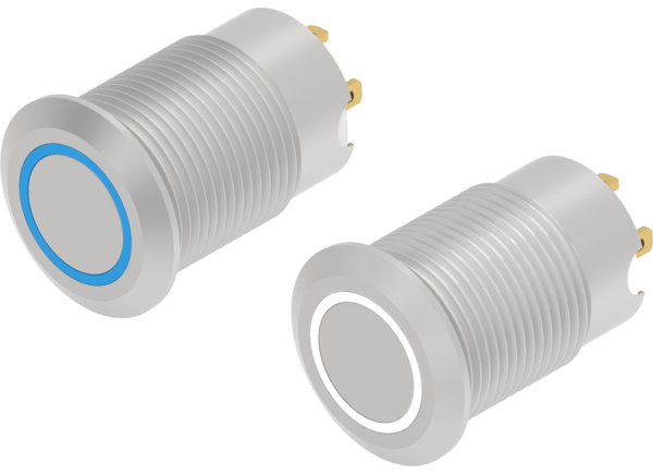 12mm Anti-Vandal Flush Switches - TE Connectivity / Alcoswitch | Mouser