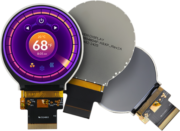 2.1" Round IPS TFT Display - Newhaven | Mouser