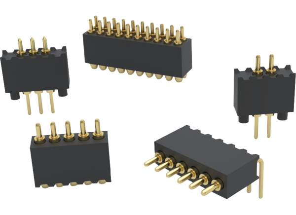 0.050″ Pitch Spring-Loaded Connectors - Mill-Max | Mouser
