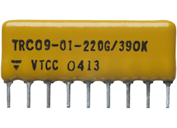 TRC Thick Film Resistor/Capacitor Networks - Vishay / Techno | Mouser