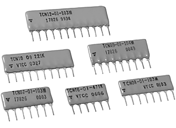 TCN Thick Film Capacitor Networks - Vishay / Techno | Mouser