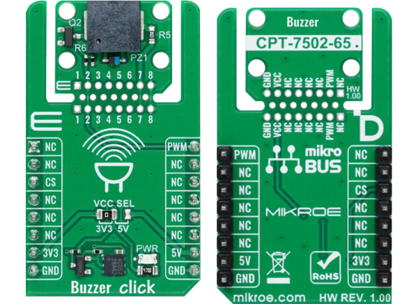 Buzzer Click - Mikroe | Mouser