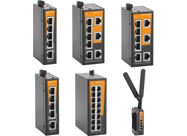 EcoLine Series B Unmanaged Ethernet Switches - Weidmuller | Mouser