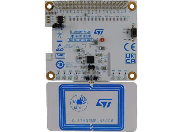 X-STM32MP-NFC08 Evaluation Board - STMicro | Mouser