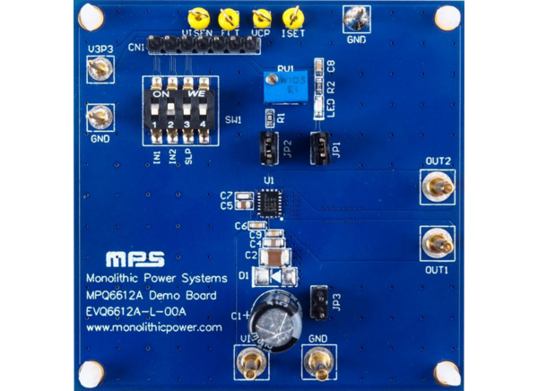 EVQ6612A-L-00A Evaluation Board - MPS | Mouser
