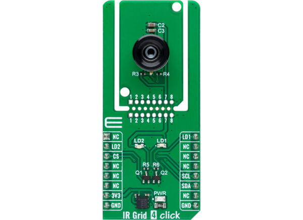 IR Grid 4 Click - Mikroe | Mouser