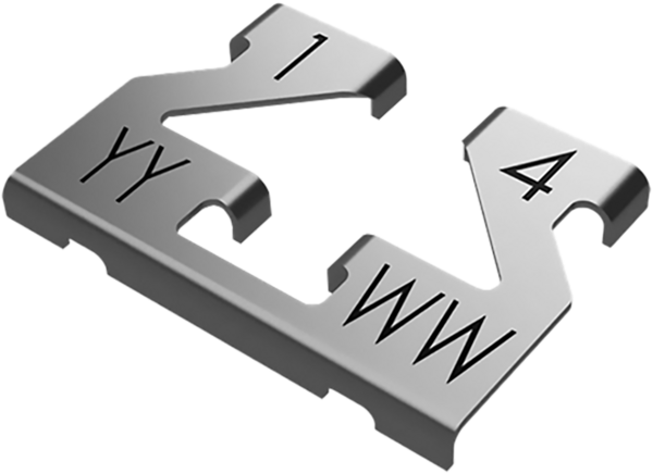 AANI-NI-0014 Stamped Metal Niche UWB Antenna - ABRACON | Mouser