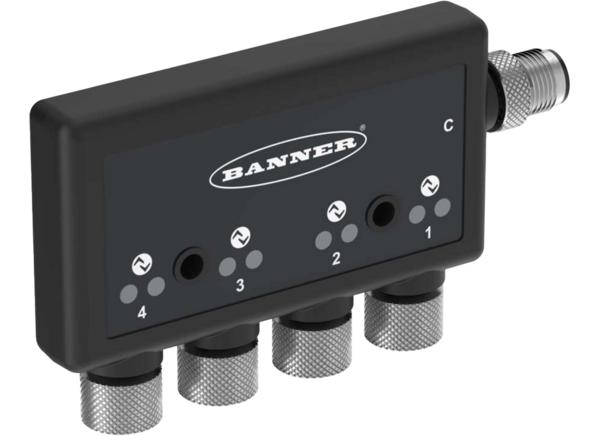 R90C 4-Port IO-Link Master - Banner Engineering | Mouser