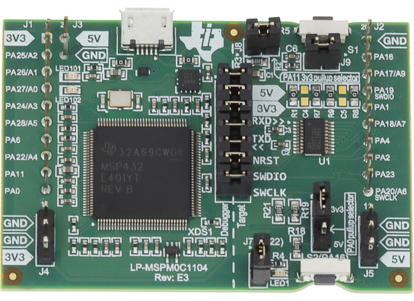 LP-MSPM0C1104 LaunchPad™ Development Kit - TI | Mouser