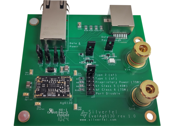 EvalAg6130 Evaluation Board - Silvertel | Mouser