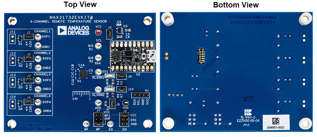 MAX31732EVKIT Sensor Evaluation Kit - ADI | Mouser