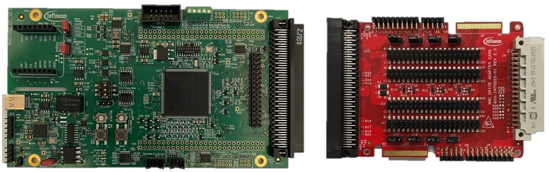 KITXMC7200DCV1TOBO1 Motor Drive Card - Infineon Technologies | Mouser