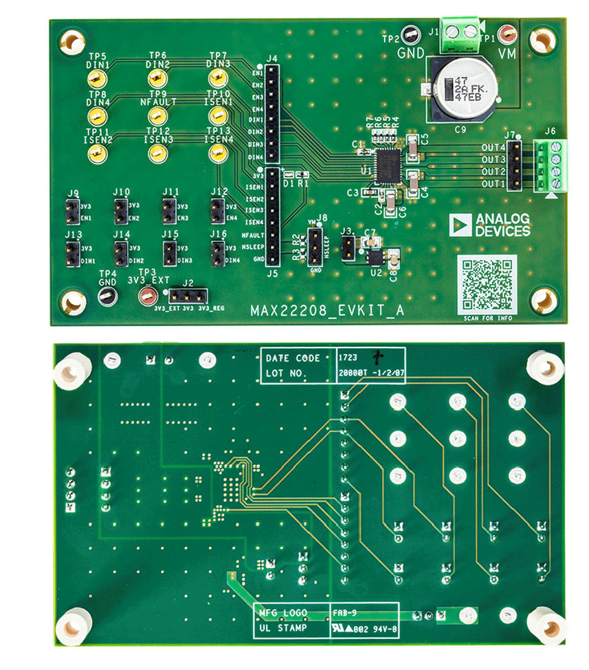 MAX22208EVKIT Evaluation Kit - Analog Devices / Maxim Integrated | Mouser